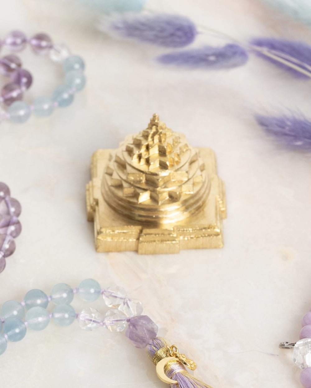 Sri Yantra Statues | Finest Himalayan Quartz and Panch Dhatu - Shivoham